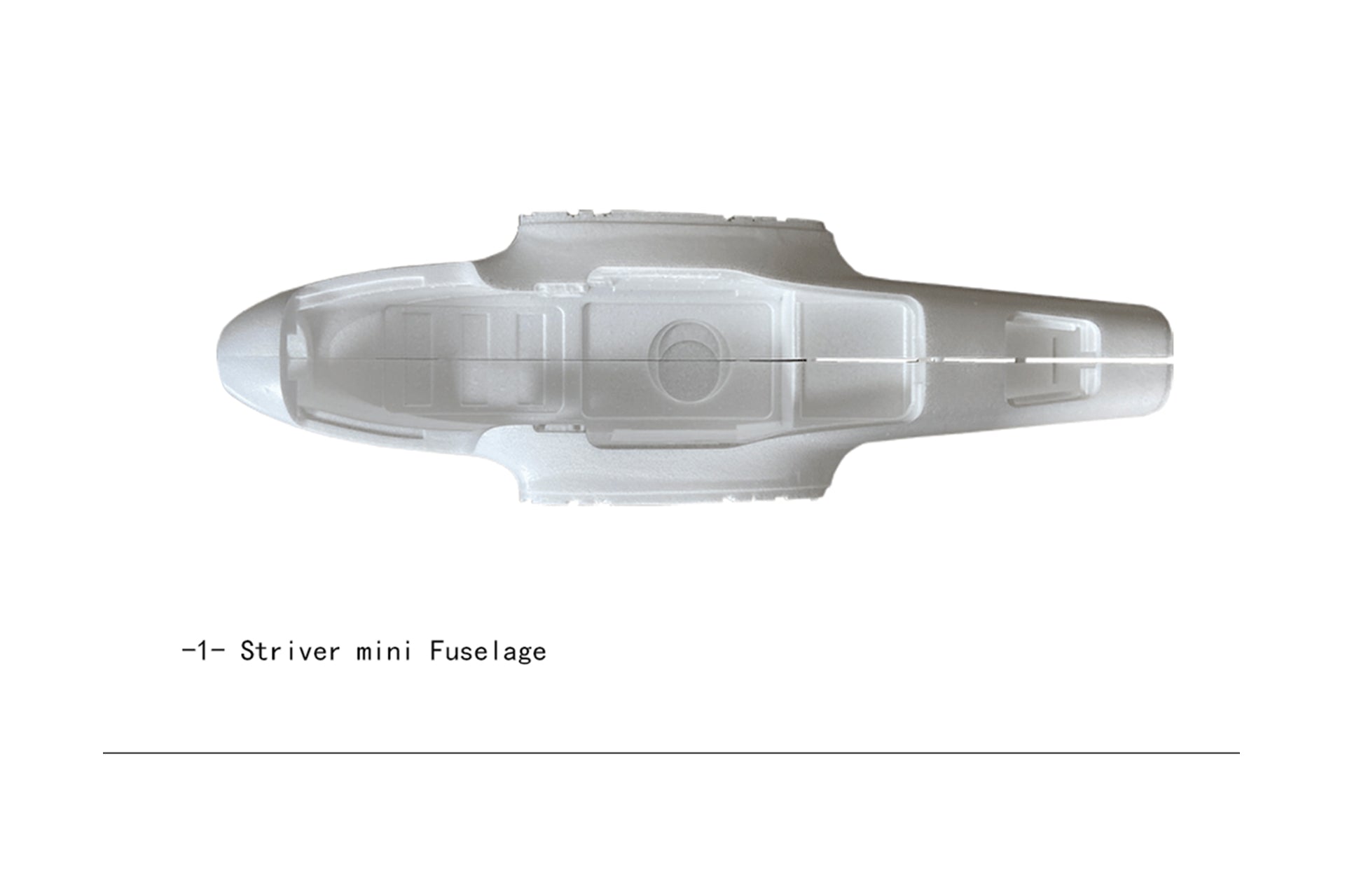 Kit de transporte aéreo mini Striver Makeflyeasy EPO, EVA, tubo de car ...