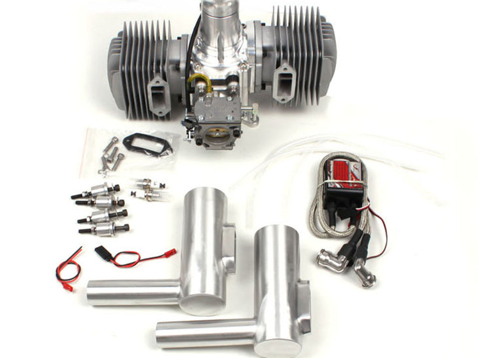 CNC DLA180 180CC Twin Gas Engine with – UAVMODEL