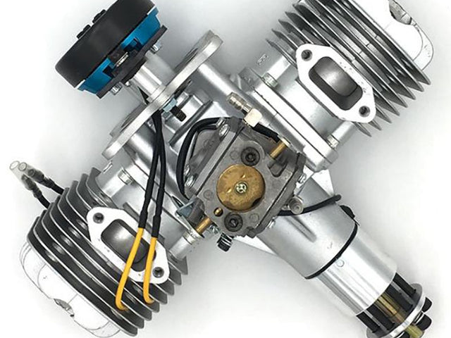 DLE120 120CC two-stroke two-cylinder gasoline Engine – UAVMODEL