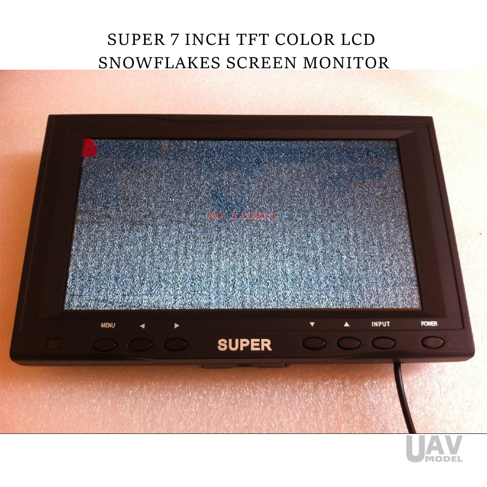 Super 7 inch TFT Color LCD Snowflakes Screen Monitor – UAVMODEL