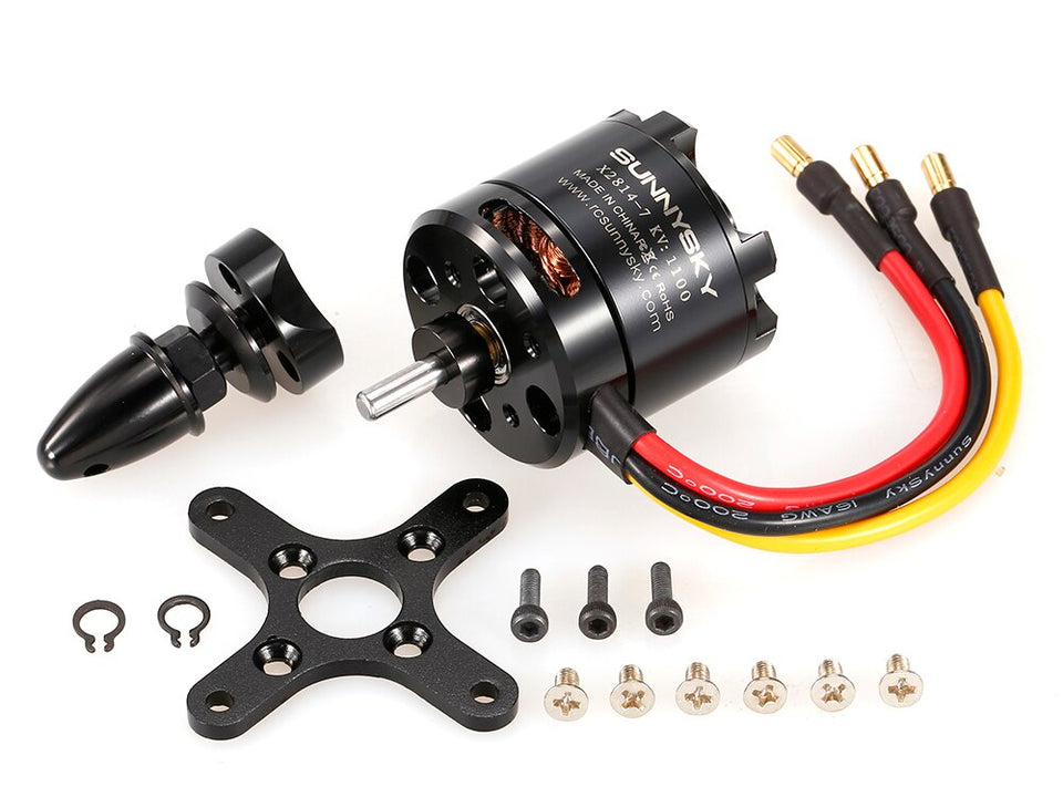 SunnySky 2814 X2814 900KV KV1100 KV1250 3-5S Brushless MOTOR – UAVMODEL